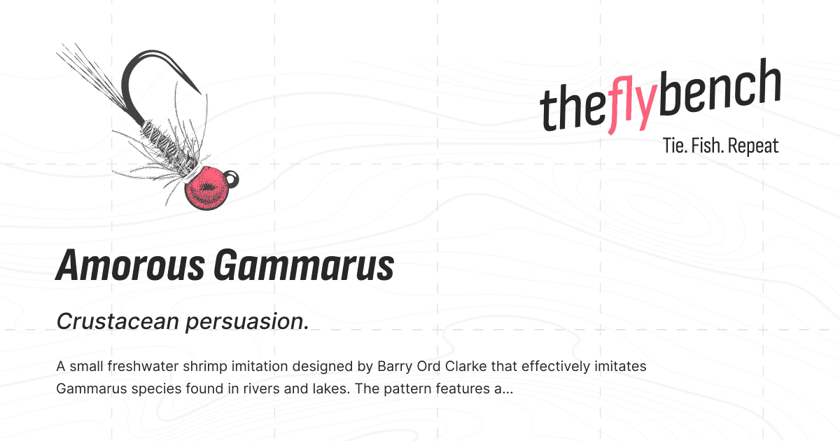 Amorous Gammarus Fly Pattern