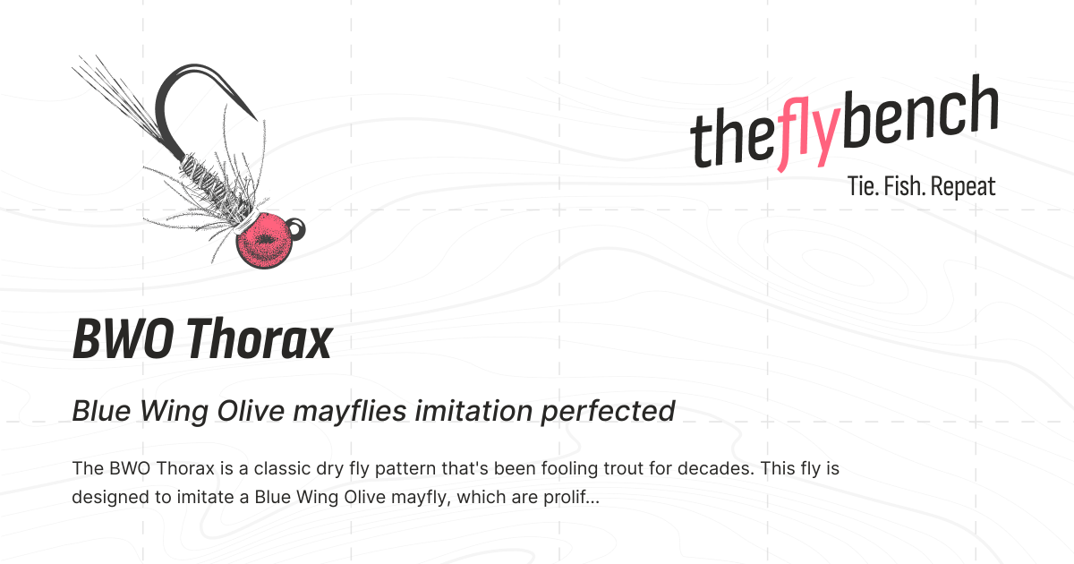BWO Thorax Fly Pattern