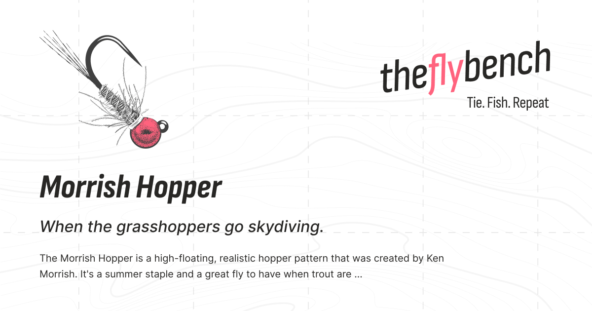 Morrish Hopper Fly Pattern